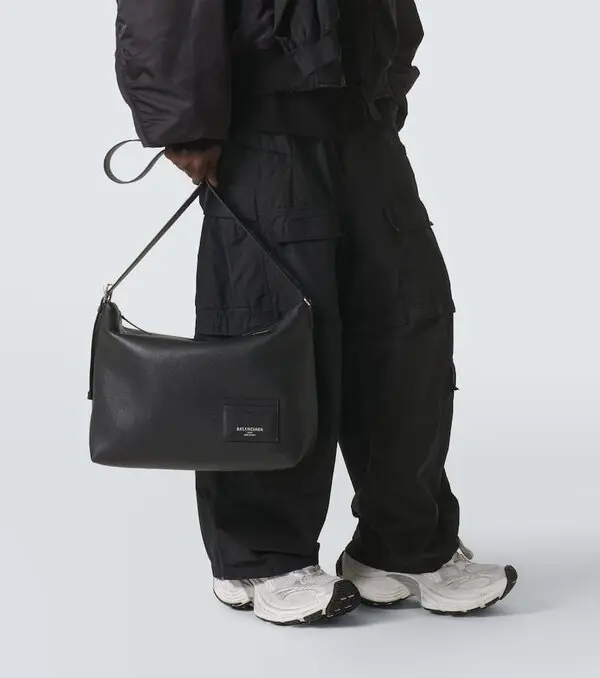 Balenciaga Large Leather Messenger Bag