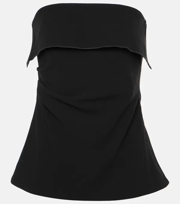 Proenza Schouler Felicity Strapless Crepe Top