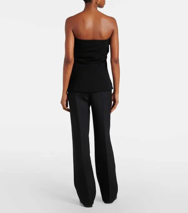 Proenza Schouler Felicity Strapless Crepe Top
