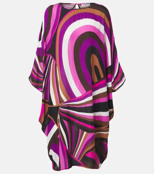 Emilio Pucci Iride Garza Kaftan - Pink