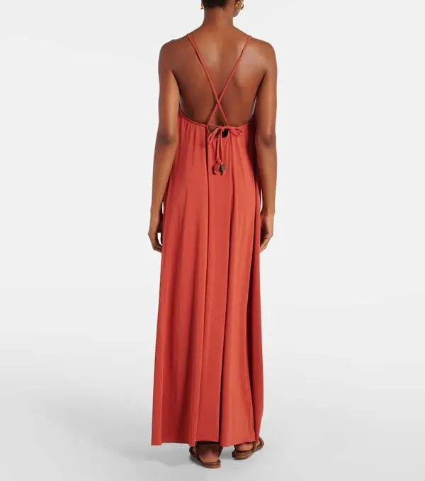 ERES Tiana Halterneck Maxi Dress