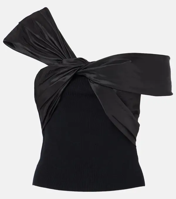 Simkhai Celiana Taffeta Top