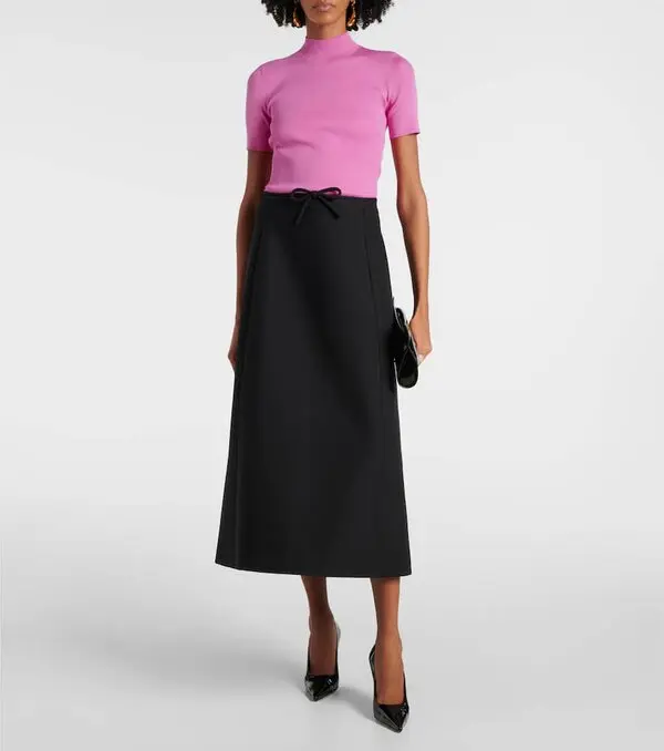 Oscar De La Renta Jersey Top