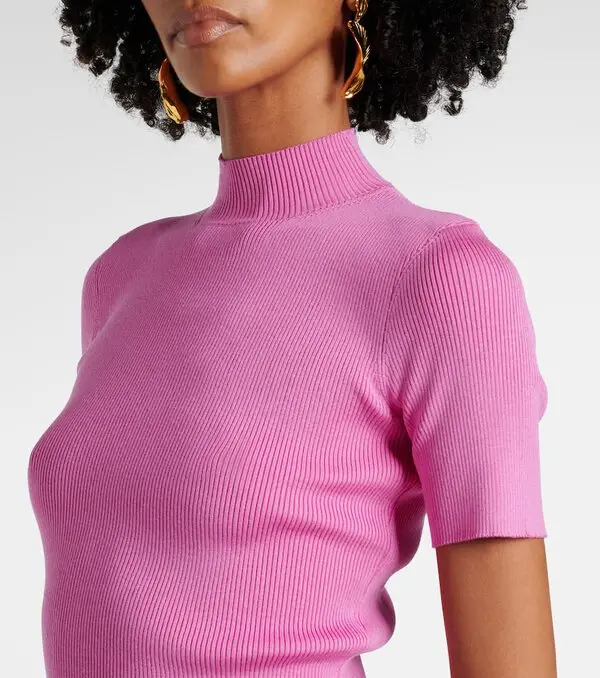 Oscar De La Renta Jersey Top