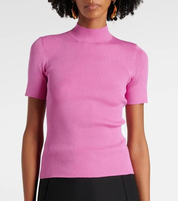 Oscar De La Renta Jersey Top