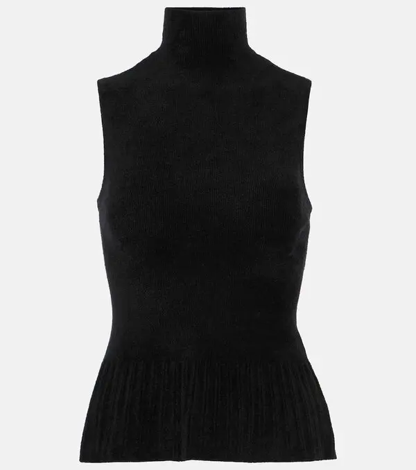 Proenza Schouler White Label Mackenzie Chenille Turtleneck Top