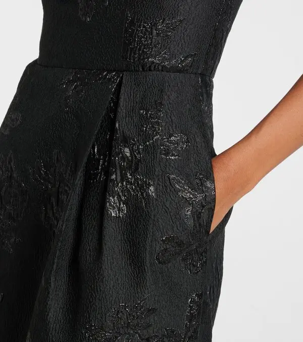 Rebecca Vallance Henrietta Brocade Bustier Gown