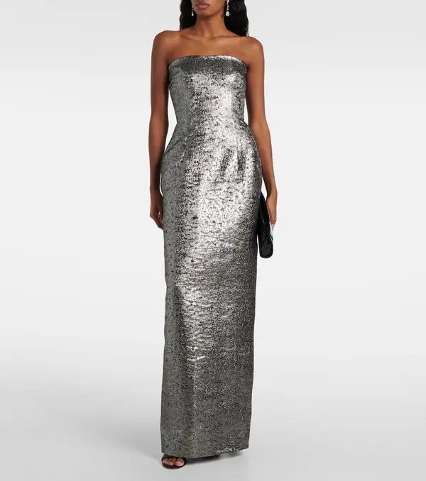 EMILIA WICKSTEAD Laelia Jacquard Gown