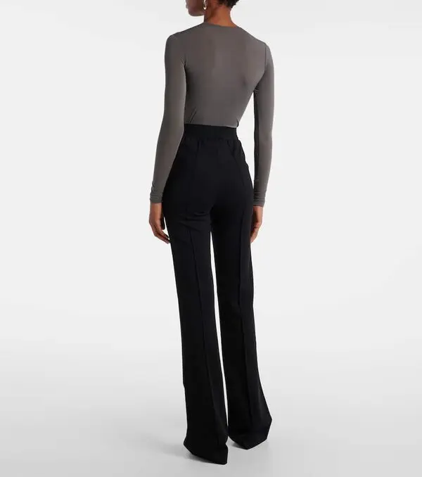 Wardrobe.NYC Flared Trousers