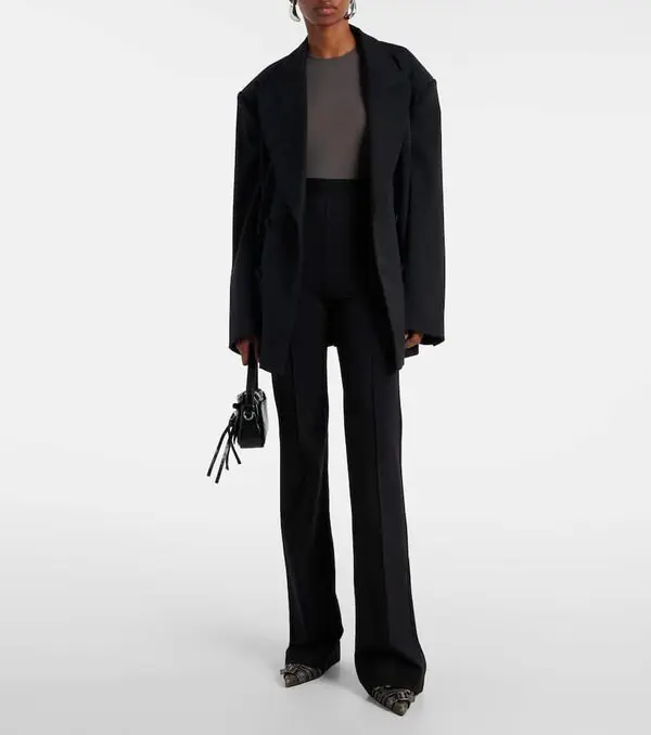 Wardrobe.NYC Flared Trousers