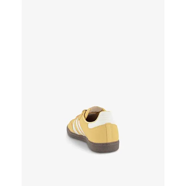 Adidas Samba Og Logo-Print Low-Top Trainers In Oat Wonder White Gum - 55%  Off | Editorialist