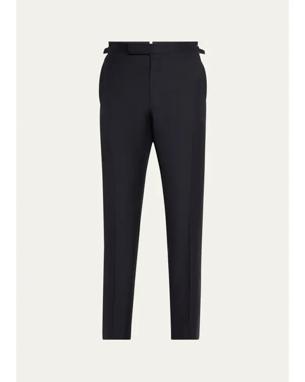 TOM FORD O'connor Master Twill Trousers - Blue