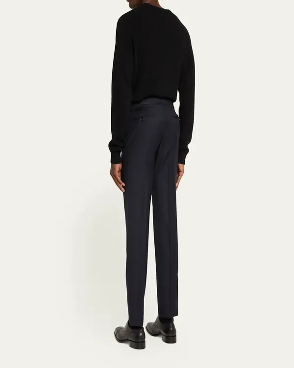 TOM FORD O'connor Master Twill Trousers - Ink