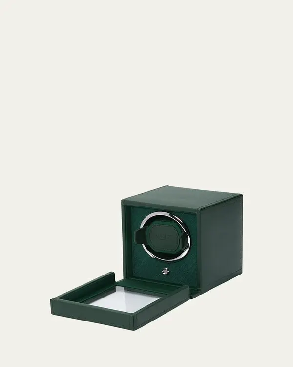 Wolf Cub Single Watch Winder With Cover