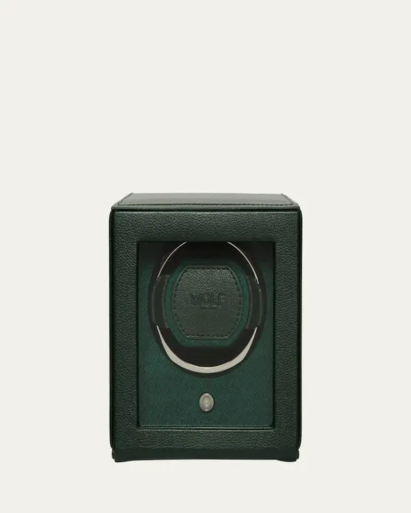 Wolf Cub Single Watch Winder With Cover