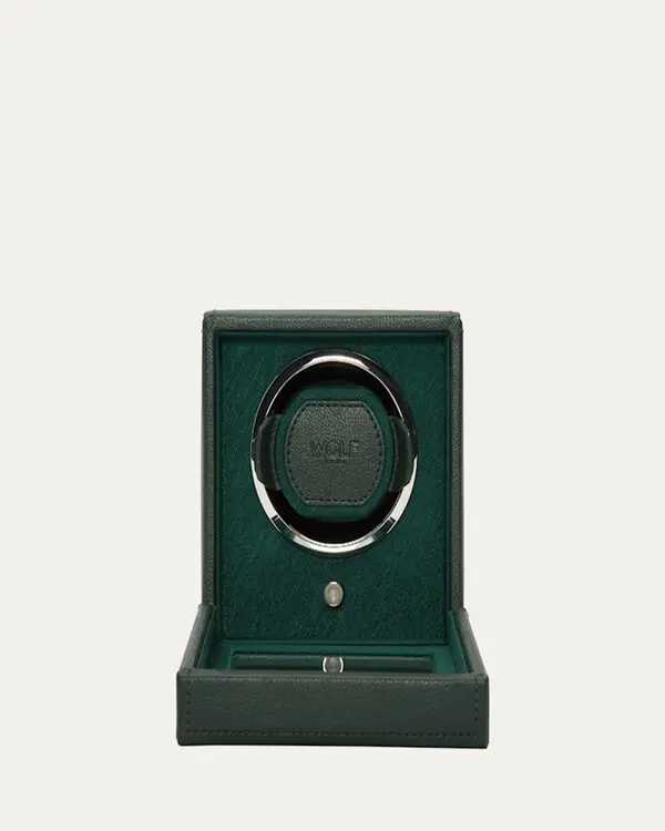 Wolf Cub Single Watch Winder With Cover