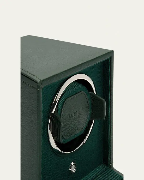 Wolf Cub Single Watch Winder With Cover