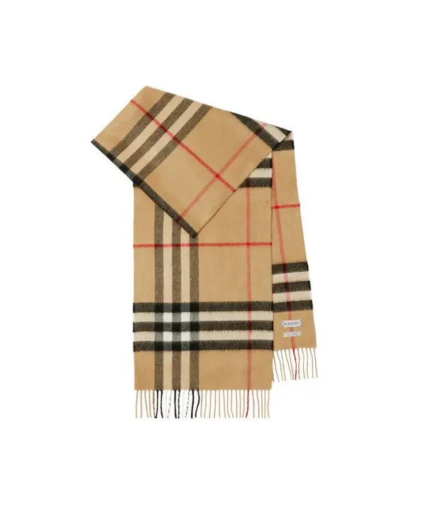Burberry - Check Cashmere Scarf