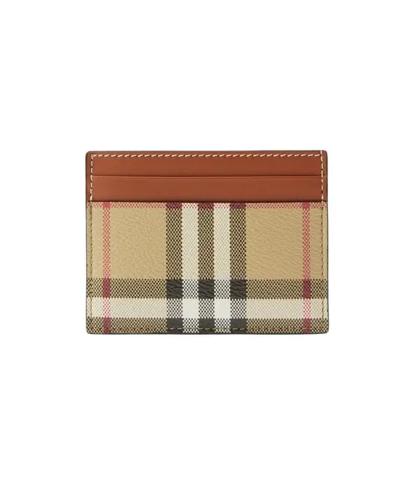 Burberry - Check Card Case