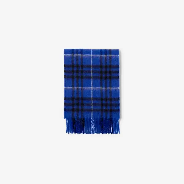 Burberry Narrow Check Cashmere Scarf