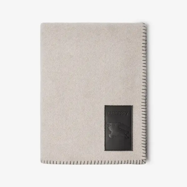 Burberry - B Shield Wool Cashmere Blanket