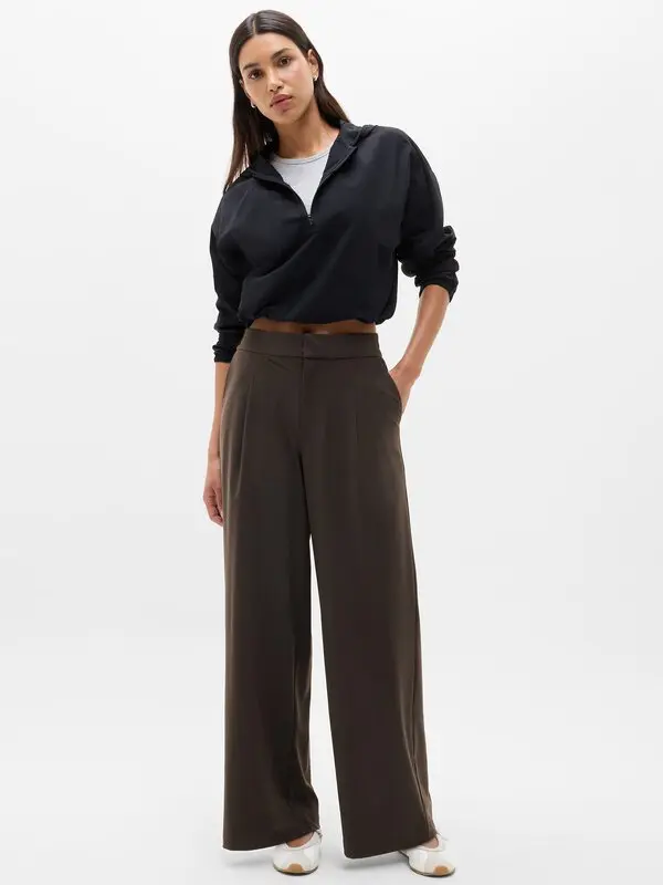 Athleta Pinnacle High-rise Trousers - Truffle