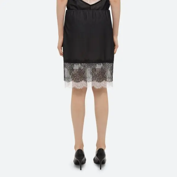 Helmut Lang Lace Slip Skirt