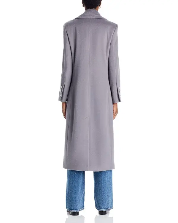 Bernardo Classic Tailored Wool Melton Coat