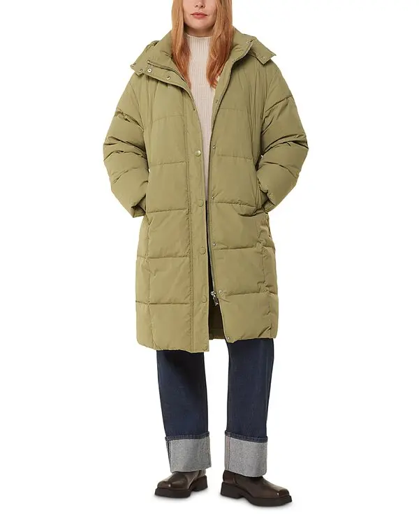 Whistles Una Puffa Coat - Khaki
