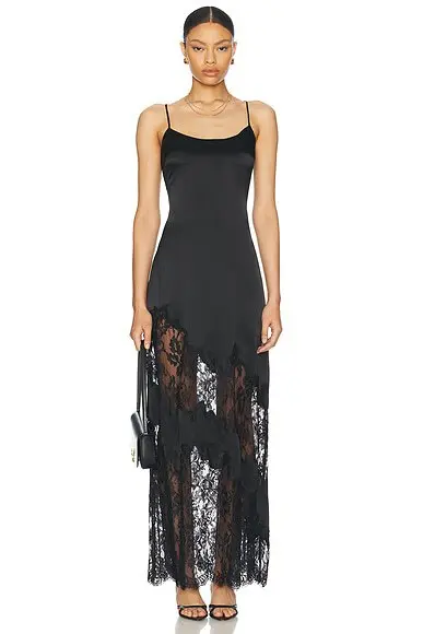 L'Agence Silvana Lace Gown