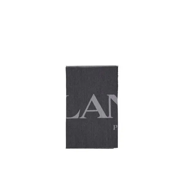 LANVIN Wool And Silk Scarf - Gray