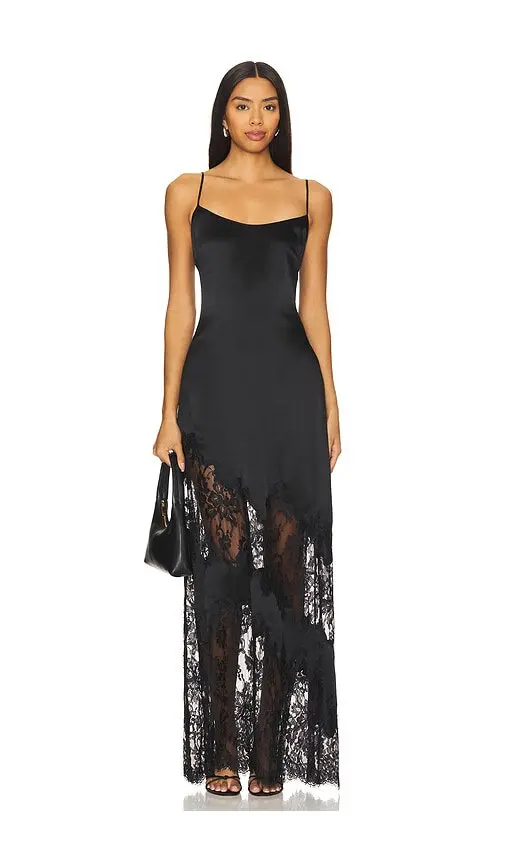 L'Agence Silvana Lace Gown