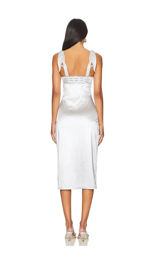 free people silver dress Intimately Free People Liquid Metal Silver Backless Dress (XS)