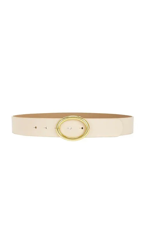 B-Low The Belt Olivia Leather Belt In Latte & Gold - 56% Off  display picture 3
