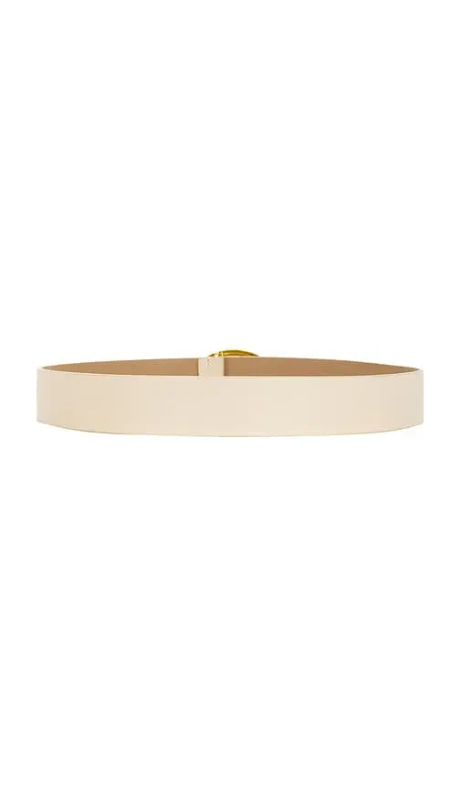 B-Low The Belt Olivia Leather Belt In Latte & Gold - 56% Off  display picture 1
