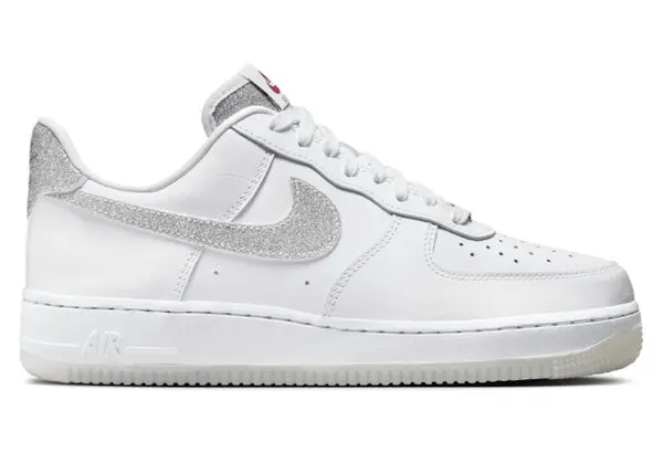 Nike Air Force 1 '07 Lx Glitter Swoosh - White/cool Grey