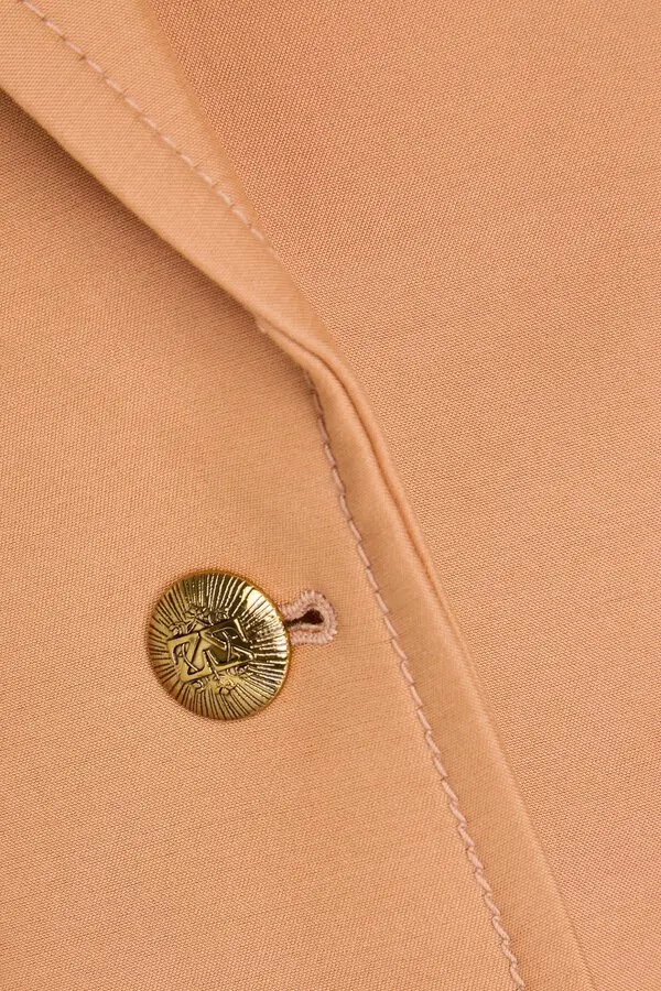 Zimmermann Wool-blend Blazer - Camel