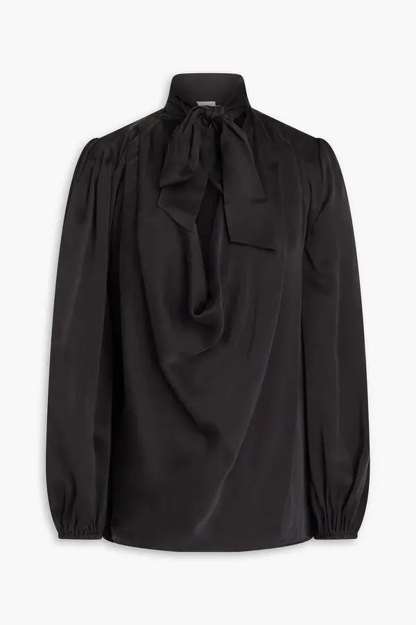 Zimmermann Pussy-bow Silk Blouse