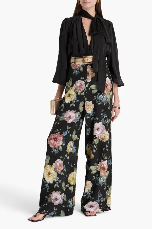 Zimmermann Pussy-bow Silk Blouse