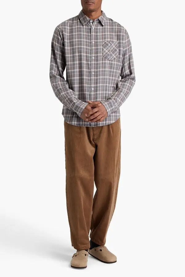 Rag & Bone Fit 2 Yokohama Checked Cottonflannel Shirt
