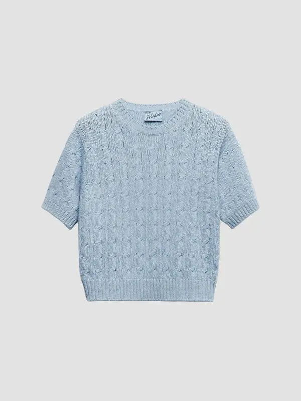 Prada Cable-knit Cashmere Sweater