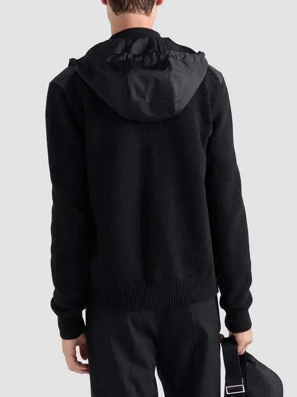 Prada Cashmere And Wool Cardigan