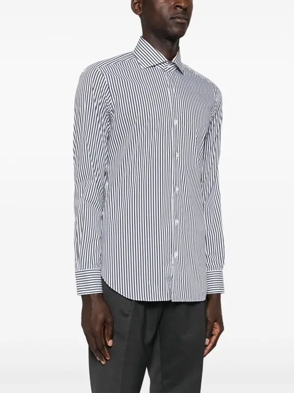 BARBA NAPOLI Striped Shirt