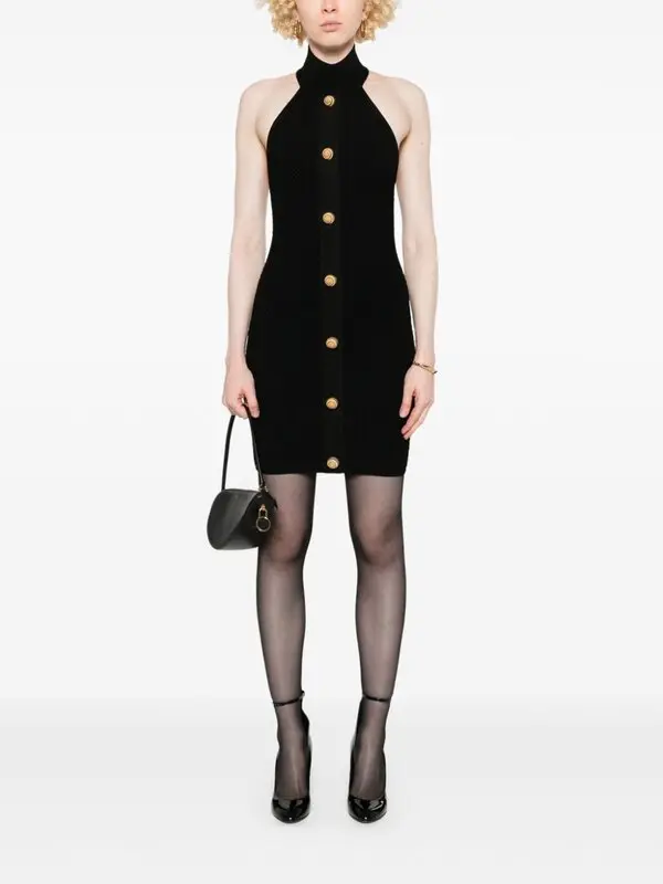 Balmain Halterneck Mini Dress