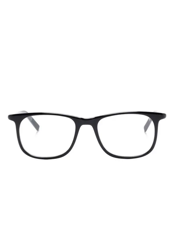 Montblanc Square-frame Glasses - Black
