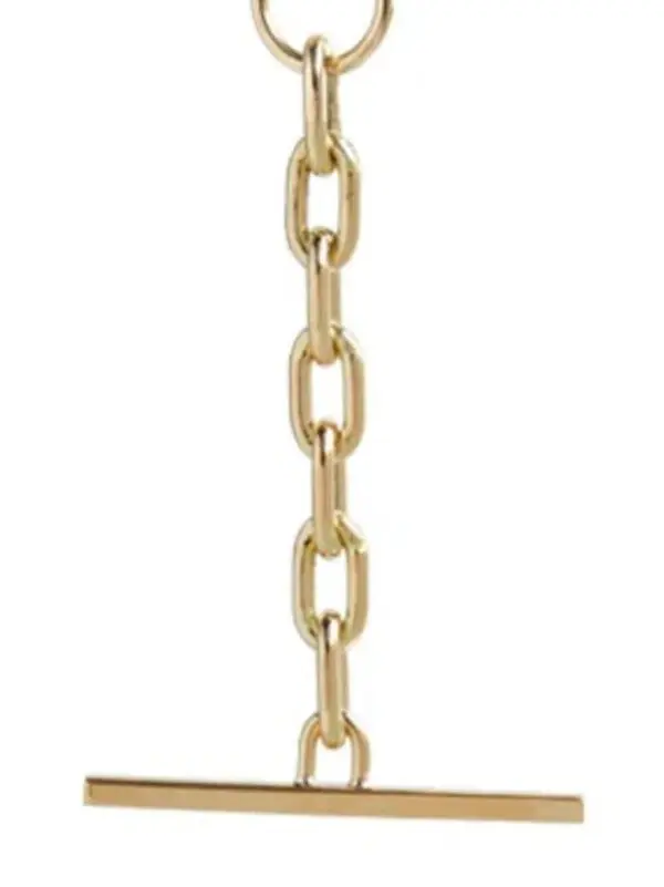 Zoe Chicco 14k Faux Toggle Lariat Necklace