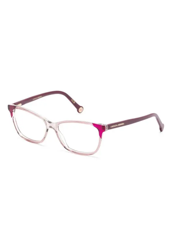 Carolina Herrera Rectangle Frame Glasses