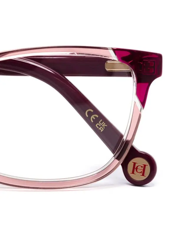 Carolina Herrera Rectangle Frame Glasses