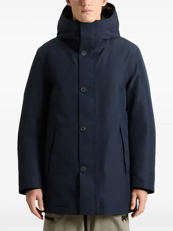 Woolrich Waterproof Gore-tex Parka - Blue