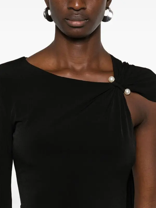 NISSA Pearl-detail Bodysuit